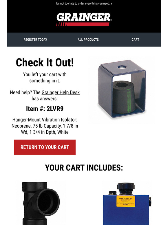Grainger Email Newsletters: Shop Sales, Discounts, and Coupon Codes