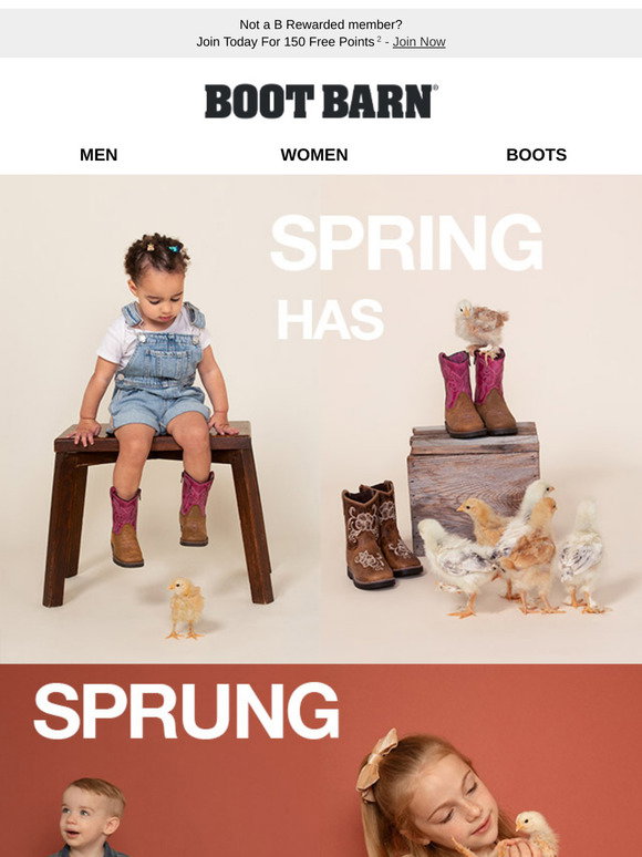 Boot Barn: New For Kids, Toddlers & Babies | Milled