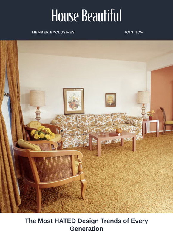 House Beautiful: The Most HATED Design Trends of Every Generation | Milled