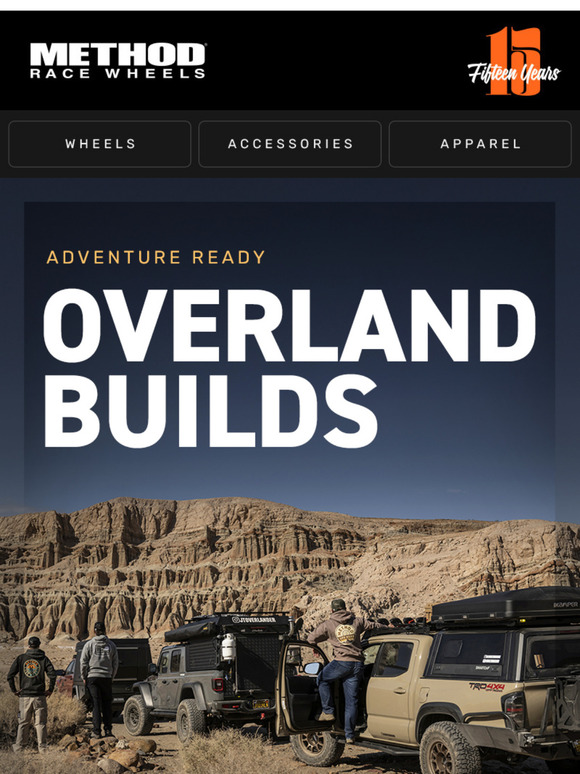 Method Race Wheels: ADVENTURE READY OVERLAND BUILDS 🌲 | Milled