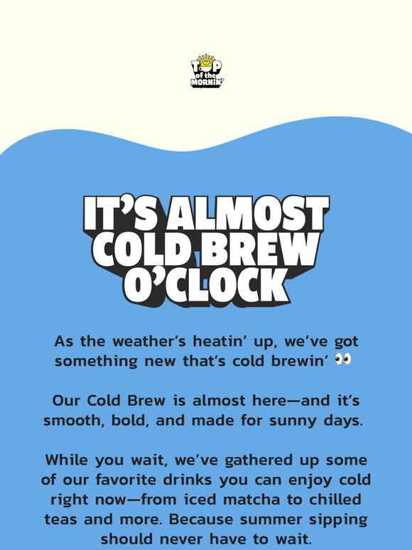 Top of the Mornin Coffee: Cold brew is comin’ in hot (well, cold) | Milled
