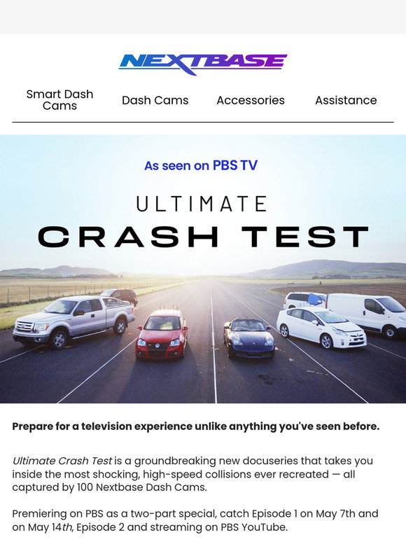 Nextbase: Want to see the ultimate crash test? 😆🚗 | Milled