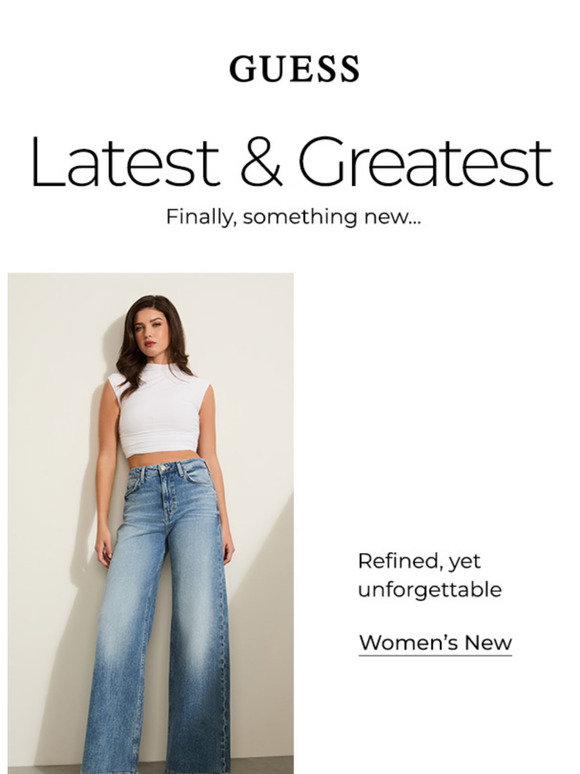 GUESS Email Newsletters: Shop Sales, Discounts, and Coupon Codes