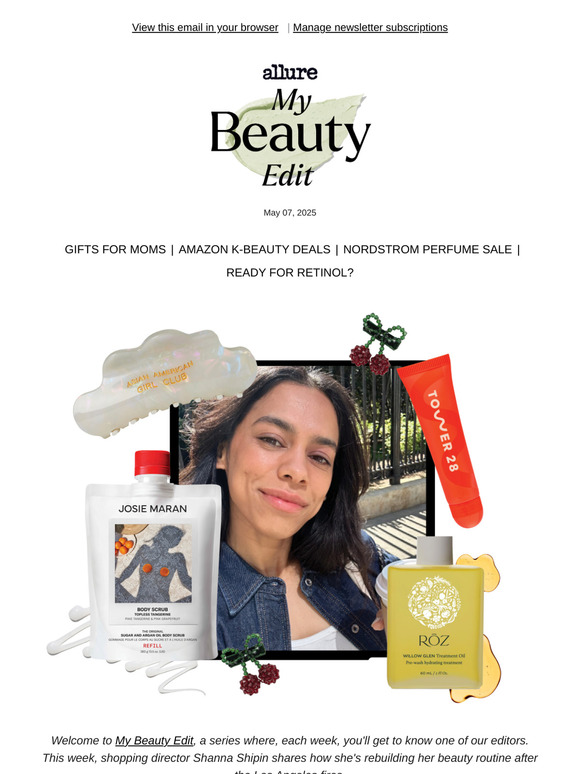 Allure: I Had to Rebuild My Beauty Routine From Scratch | Milled