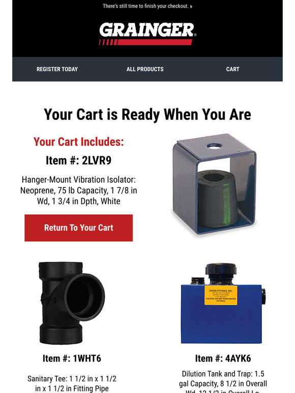 Grainger Email Newsletters: Shop Sales, Discounts, and Coupon Codes