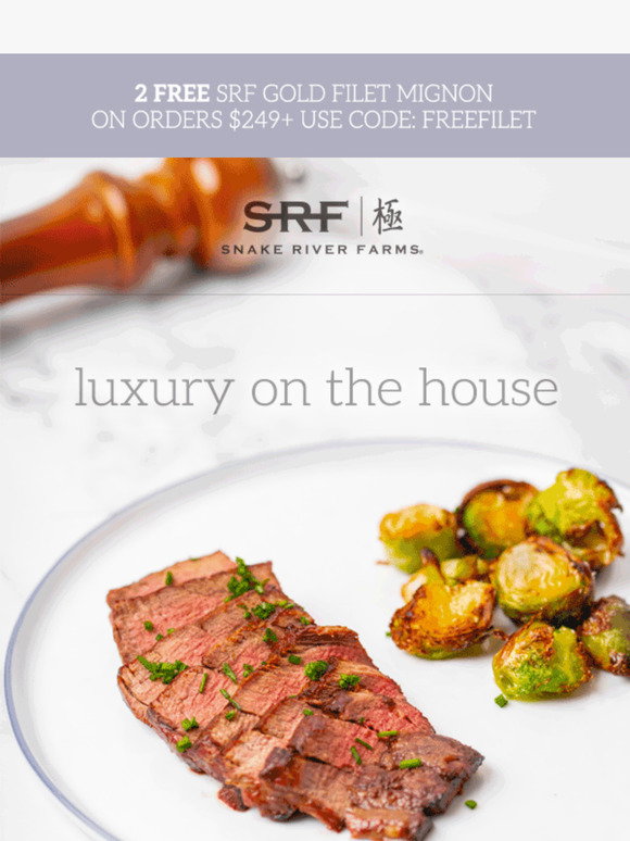 Snake River Farms: Say Hello To FREE Filets 👋 | Milled