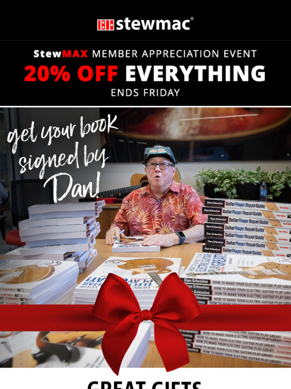 StewMac: Dan's Back! | Milled