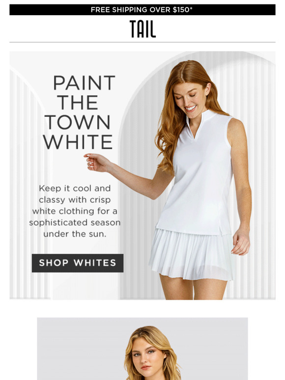 Tail Activewear: Have a White Hot Spring | Milled