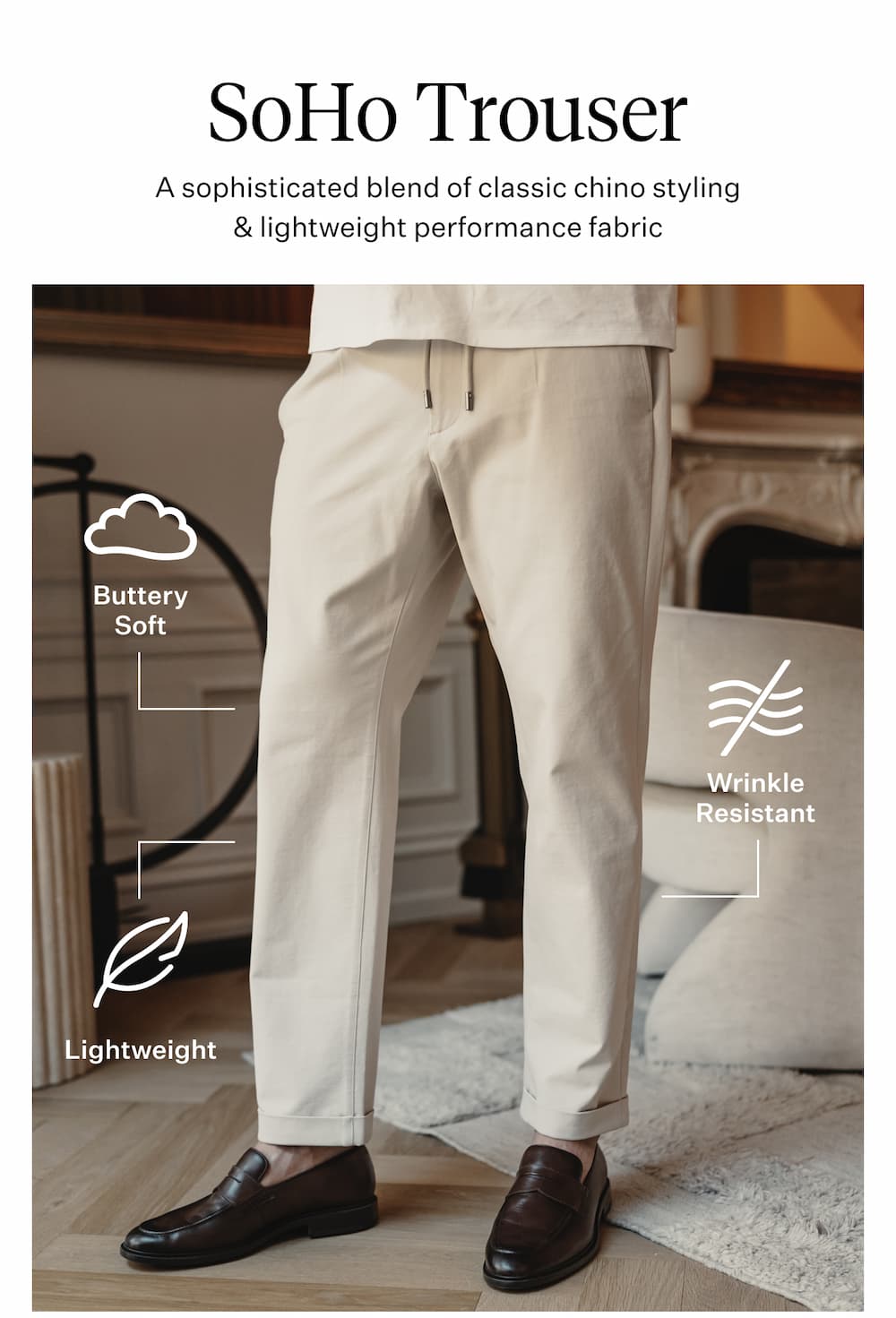 Cuts: The SoHo Polo & Trouser | Almost Gone | Milled