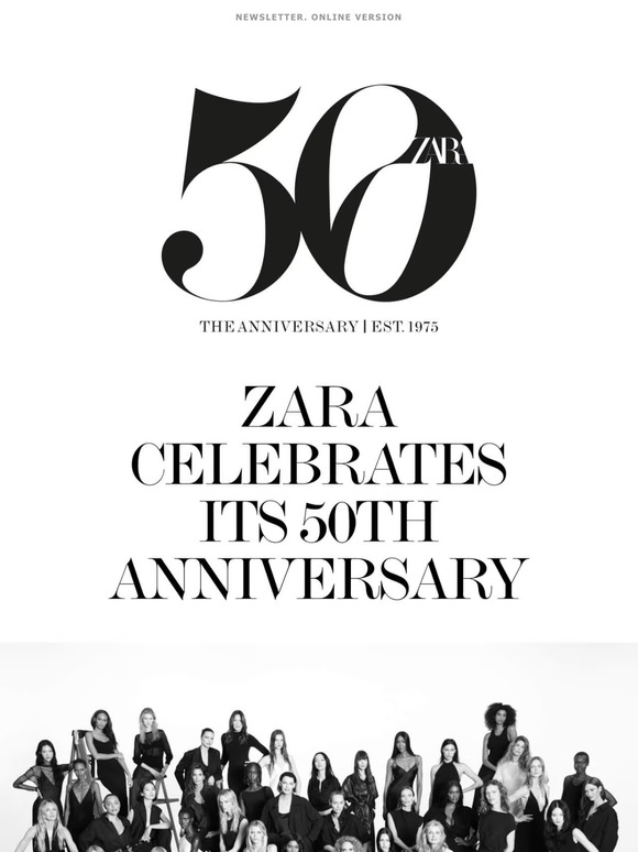 Zara: ZARA 50TH ANNIVERSARY – 50 YEARS, 50 ICONS | Milled