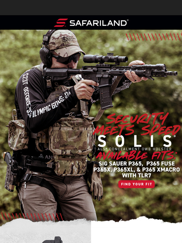 Safariland: Solis P365 Family with TLR7 Fits Now Available | Milled