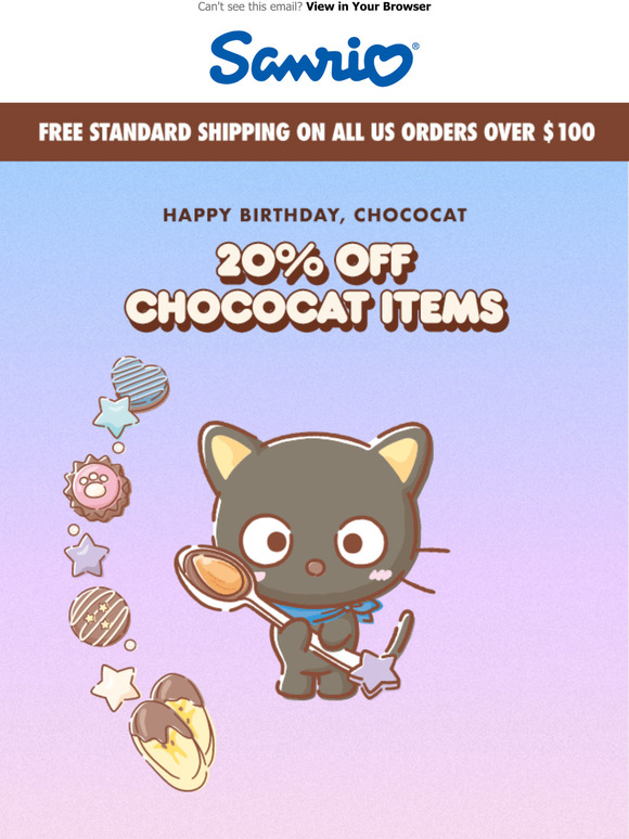 Hello Kitty: Happy Birthday, Chococat 🖤 | Milled