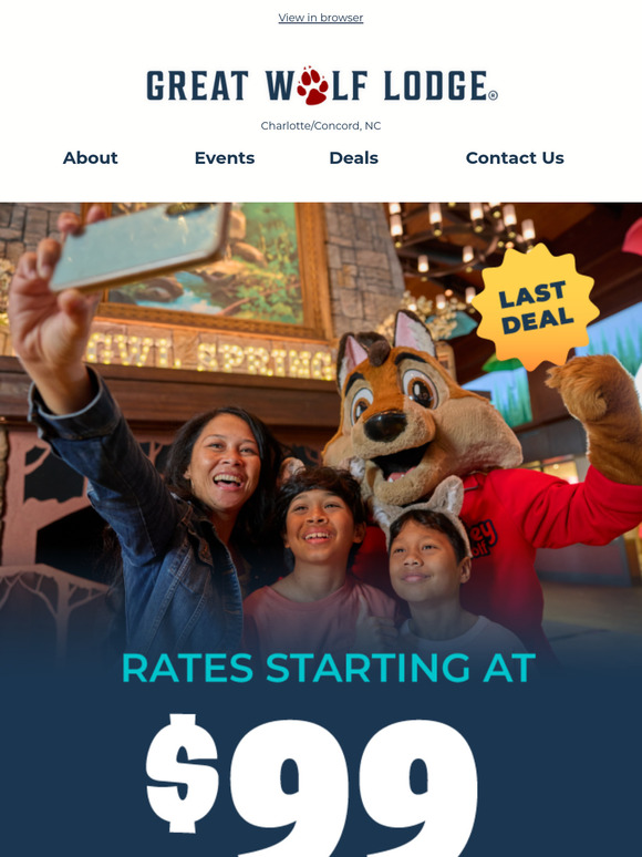 Great Wolf Lodge: 7 of 7: Last Chance! Your Final Great Wolf Week Deal ...