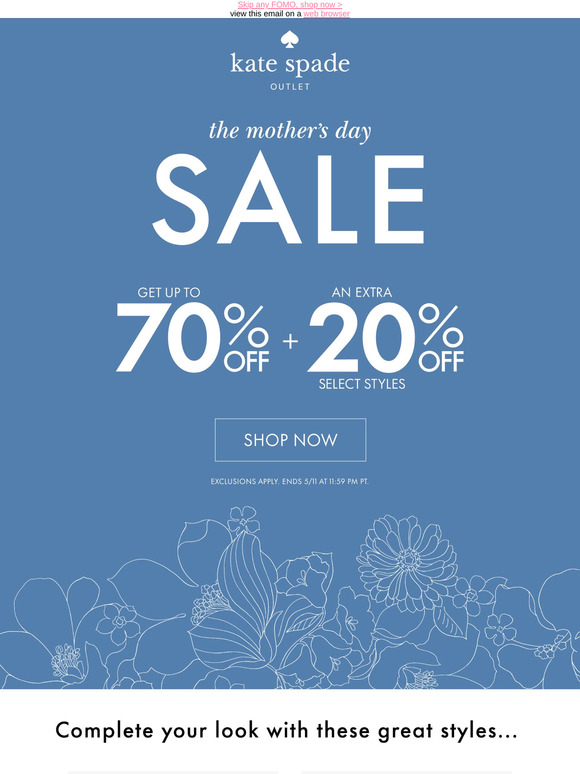Kate Spade New York Email Newsletters: Shop Sales, Discounts, and ...