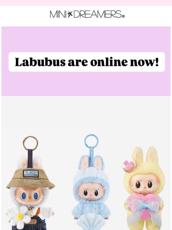 Mini Dreamers: New Limited Edition Labubus + Macaron + Big Into Energy ...