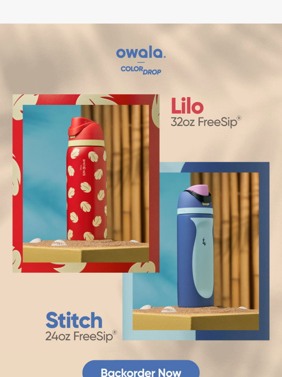 Owala: Get backorders for Disney’s Lilo & Stitch | Milled