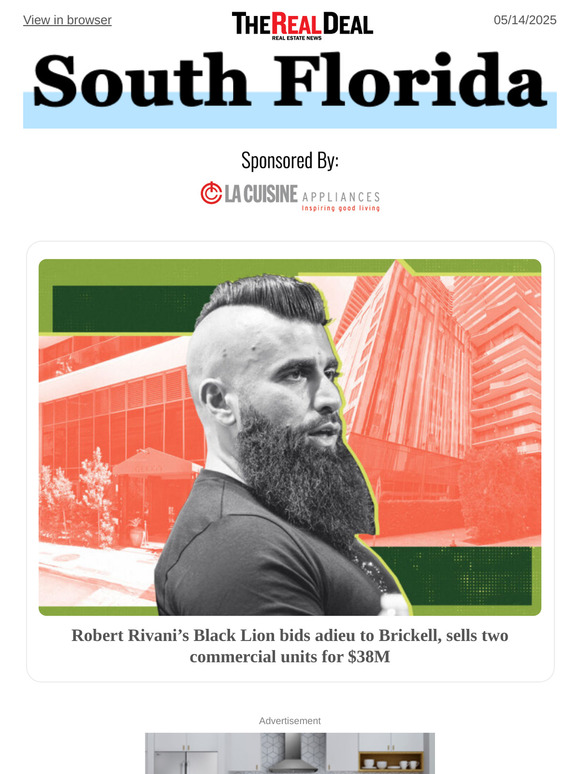 The Real Deal: Robert Rivani’s Black Lion bids adieu to Brickell; Miami ...