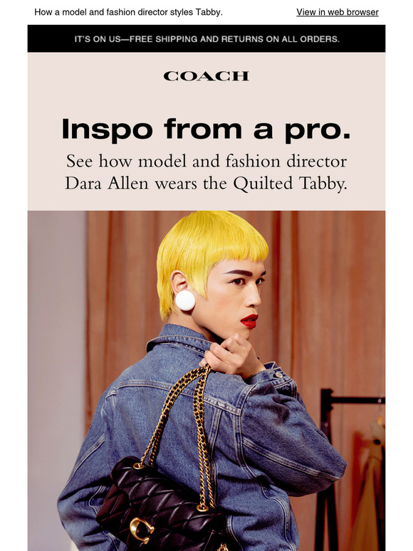 Coach: Inspiration from an expert inside. | Milled