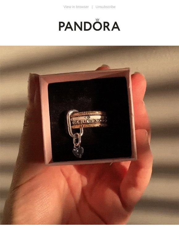 Pandora: New trend alert: Level up your ring stack | Milled