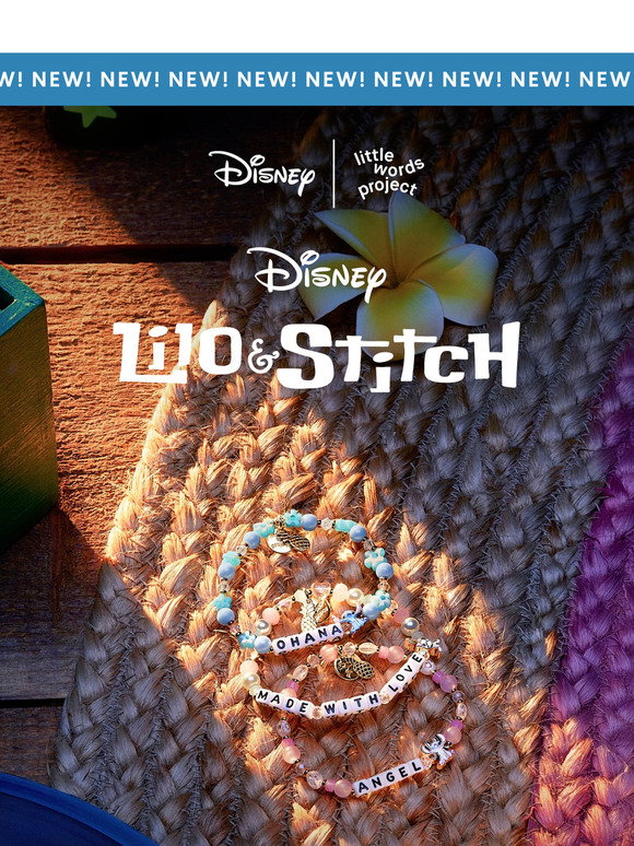 Little Words Project: Introducing LWP x Disney’s Lilo & Stitch 🌊🌺 | Milled