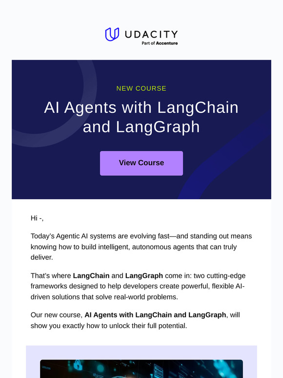 Udacity: 🧠 Learn to build AI Agents with LangChain and LangGraph | Milled