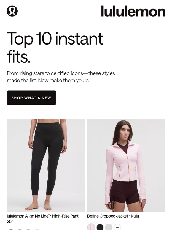 lululemon Email Newsletters: Shop Sales, Discounts, and Coupon Codes