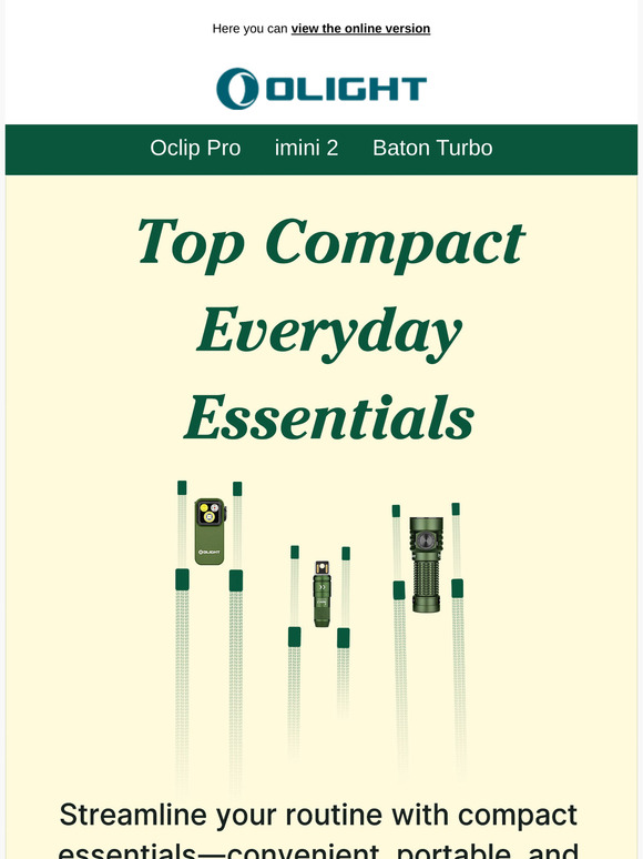 Olight: Small in Size, Big on Brightness. | Milled