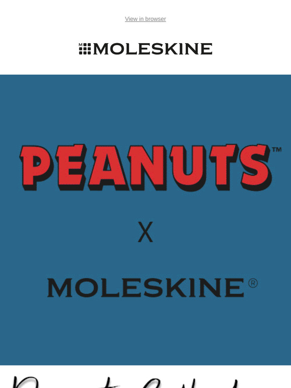 Moleskine: Discover Peanuts Collection | Milled