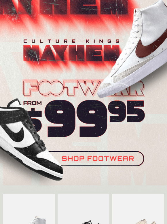 Culture Kings: Footwear from $99.95! 💥 | Milled