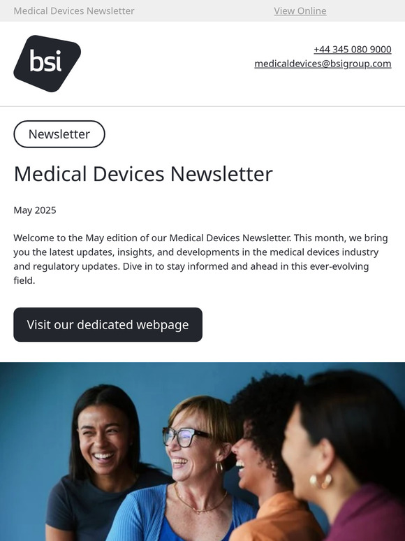 BSI: Your May BSI Medical Devices Update | Milled