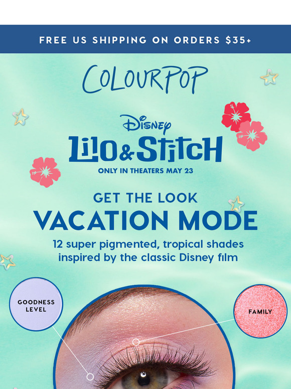 ColourPop: NEW Disney Lilo & Stitch Palette 💙 🌴 | Milled