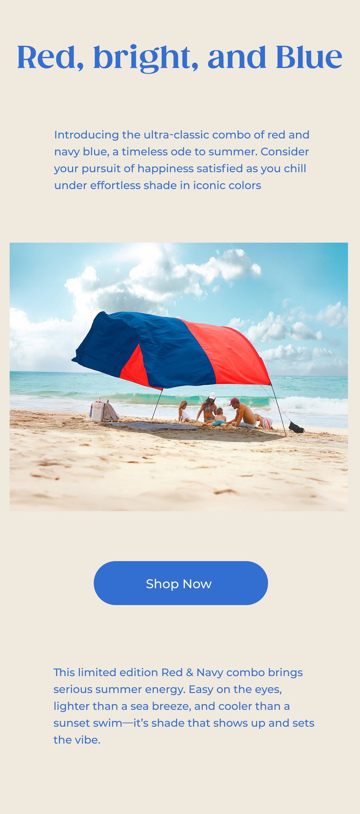 Shibumi Shade: Red & Navy is here & ready to fly! | Milled