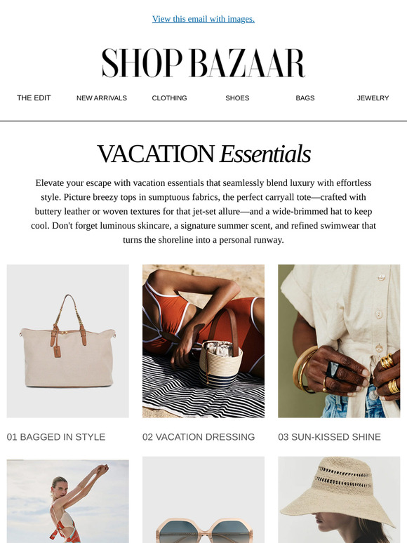 Harper's Bazaar: Pack Your Bags with These Bestsellers | Milled