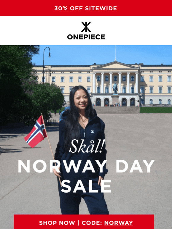 OnePiece: 30% OFF EVERYTHING | HAPPY NORWAY DAY! 🇳🇴 | Milled