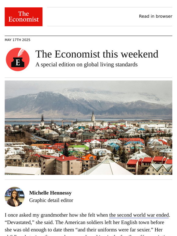 The Economist: Which countries have the best living standards? | Milled