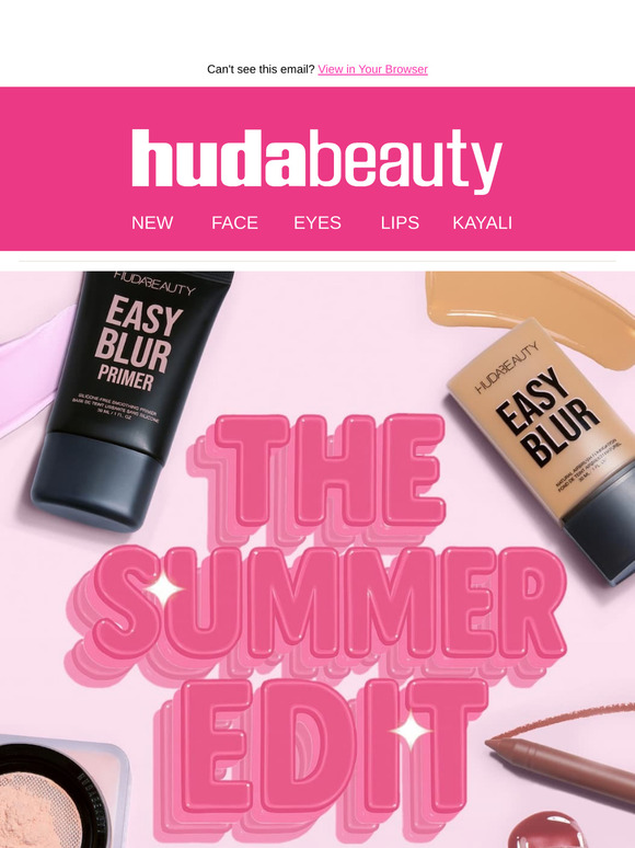 Huda Beauty: Still thinking about The Summer Edit? 👀 | Milled