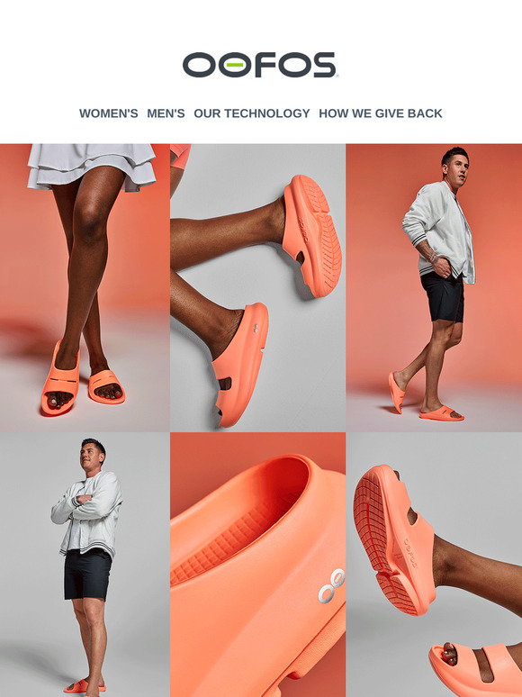 OOFOS: Sunburst: The 𝗕𝗢𝗟𝗗 Color Turning Heads This Season ☀️ | Milled