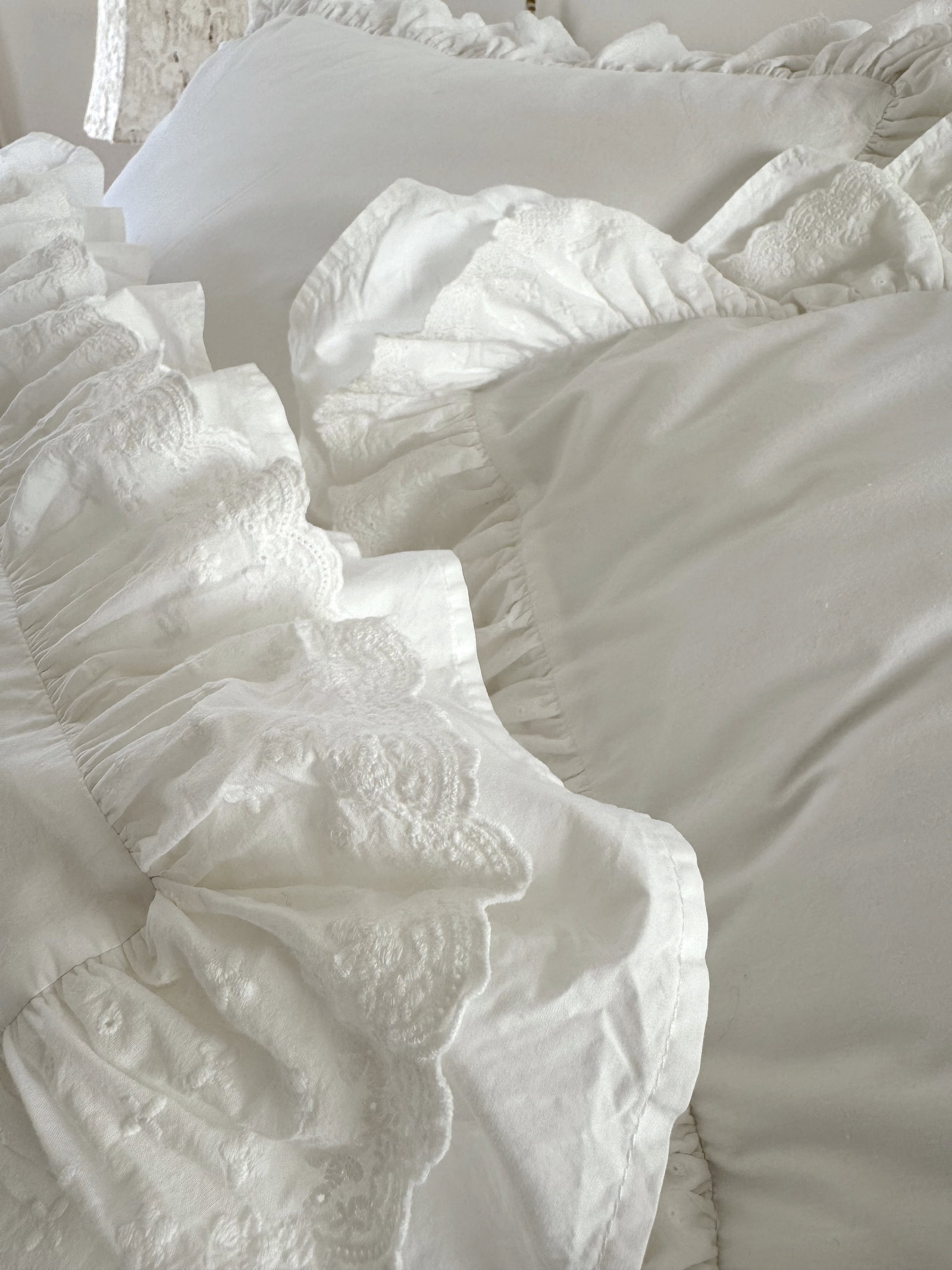 Rachel Ashwell: Meet Mademoiselle | Eyelet Poplin Bedding | Milled