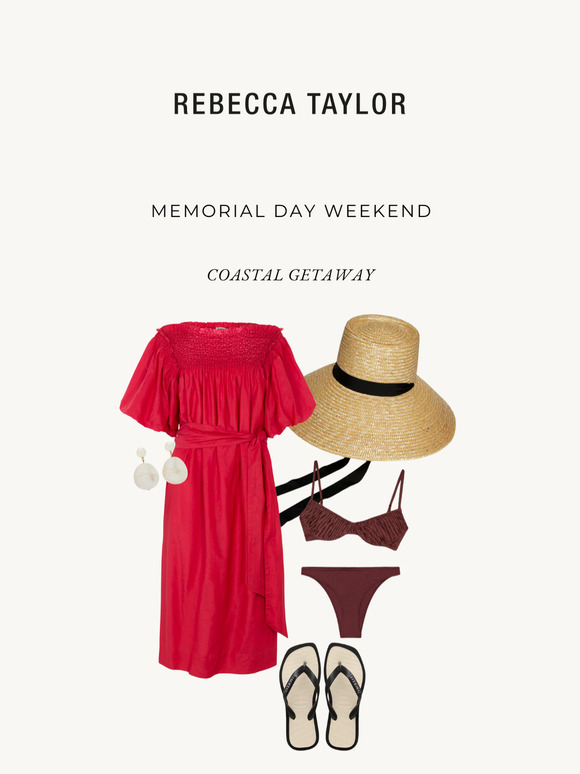 Rebecca Taylor: Your Memorial Day Packing List | Milled