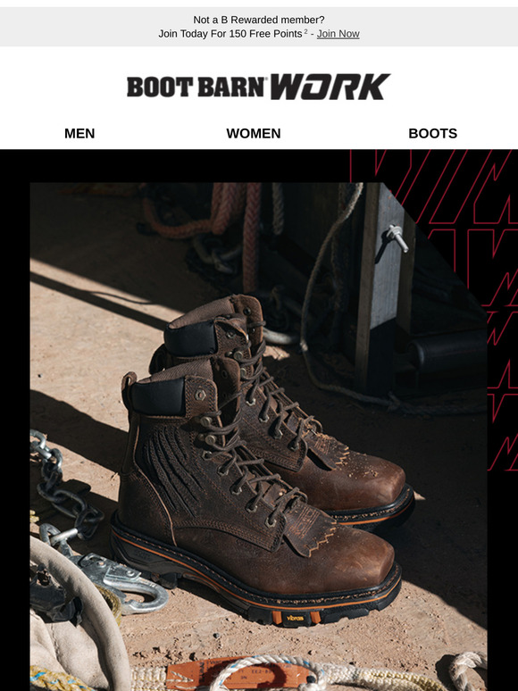 Boot Barn: Patriotic work boots, shirts & ball caps | Milled