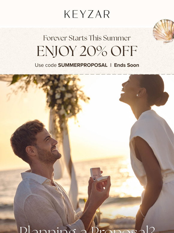 Keyzar Jewelry: Planning a Summer Proposal? Start with this... | Milled