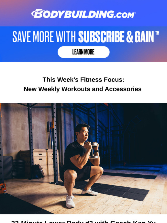 Bodybuilding: New Workouts = New Results📱💪 | Milled