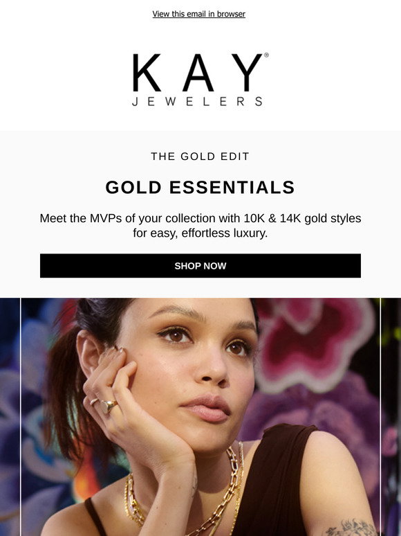 Kay Jewelers: The Gold Edit: Essentials You Need Now 💛 | Milled