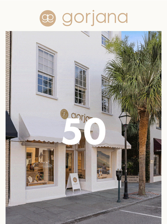 Gorjana Email Newsletters: Shop Sales, Discounts, and Coupon Codes