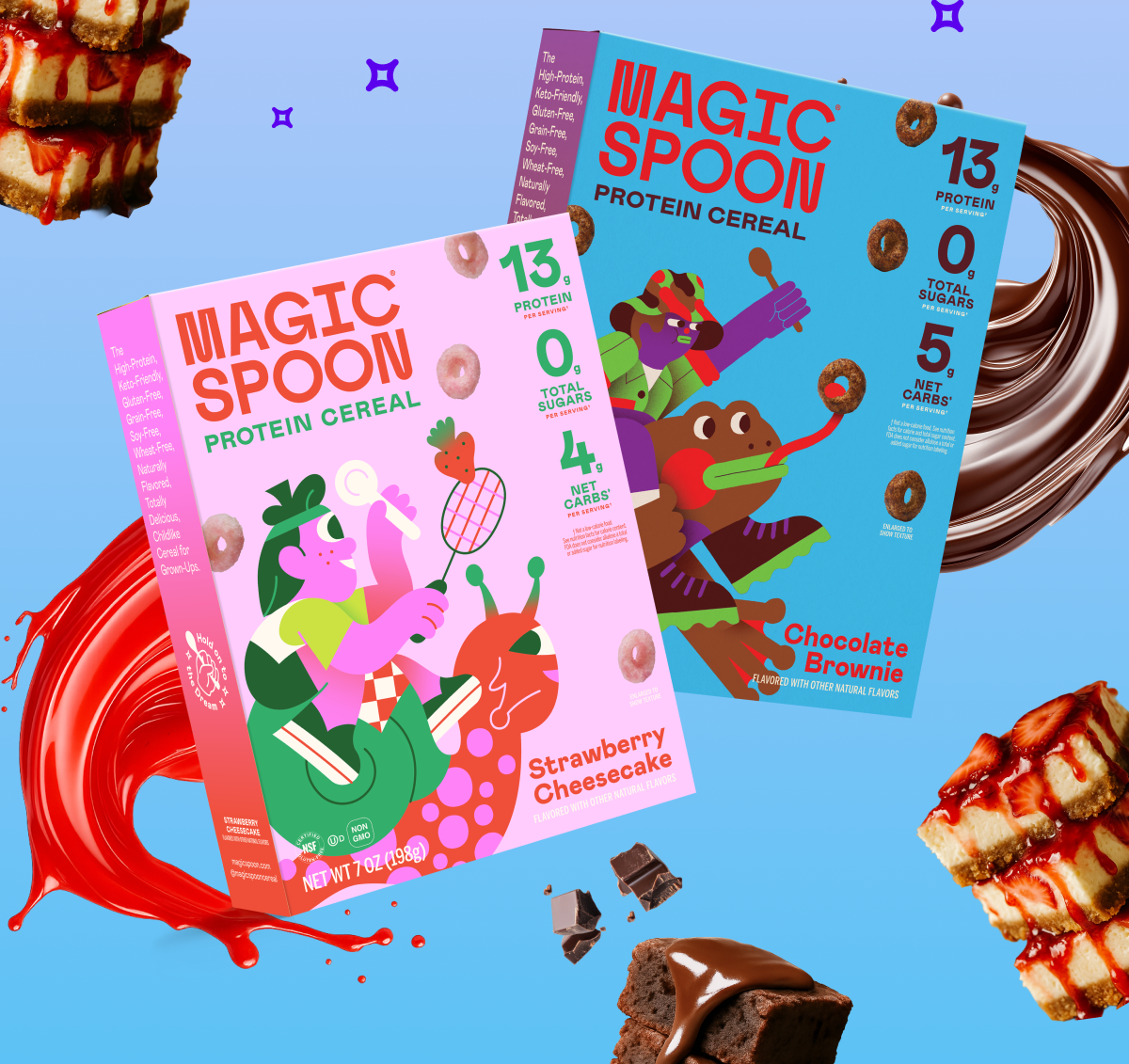 Magic Spoon: LAST CALL for Strawberry Cheesecake & Chocolate Brownie ...