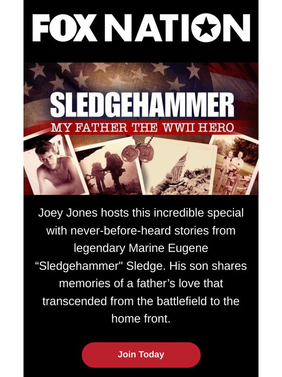 Fox News: Sledgehammer: My Father the WWII Hero Streaming Now! | Milled