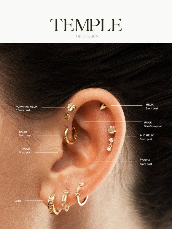 Temple of the Sun: Ear Styling 101 | Milled