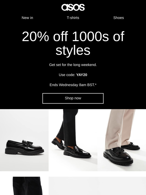 Topman: 20% off 1000s of styles! | Milled