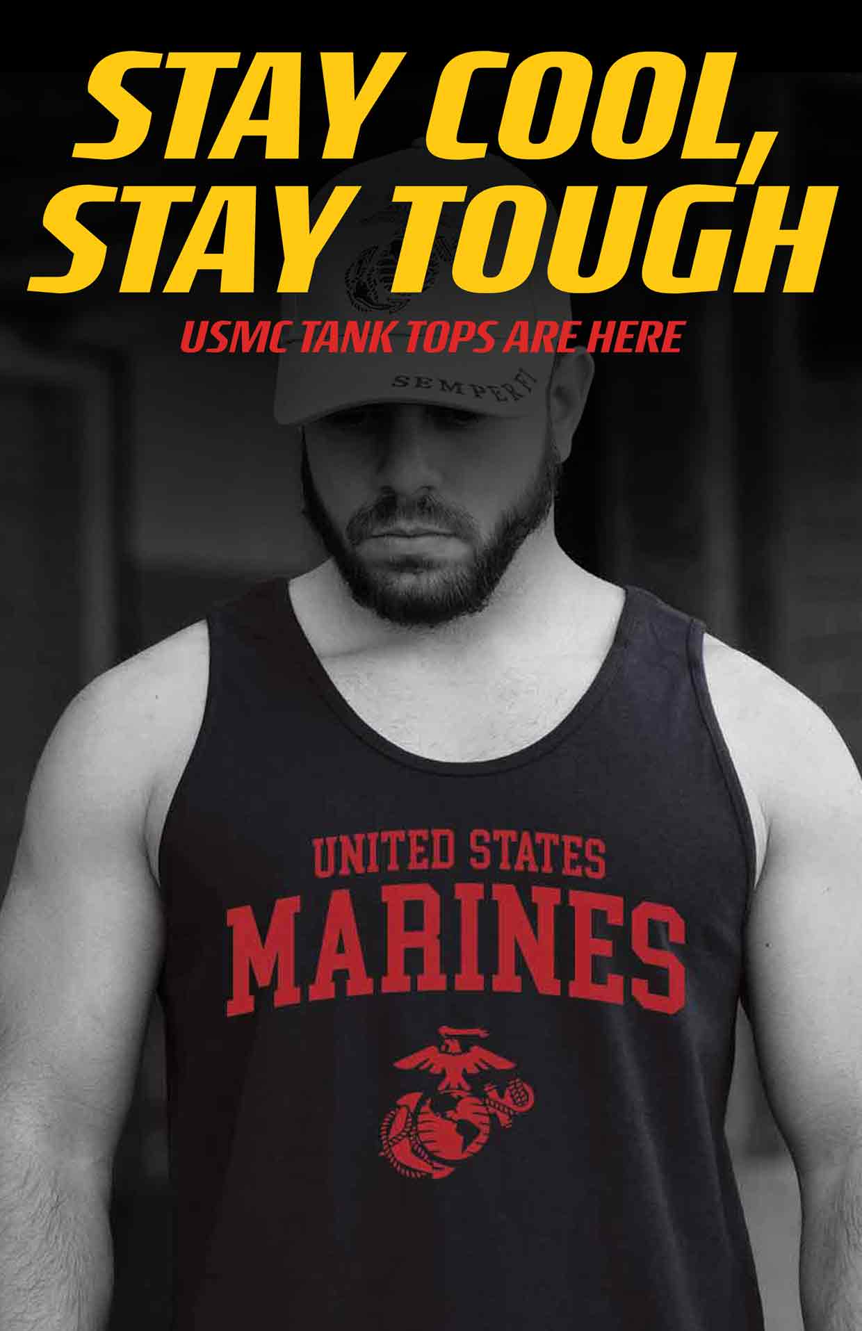 Sgt. Grit Marine Specialties: 💪 Stay Cool, Look Tough—USMC Tank Tops ...