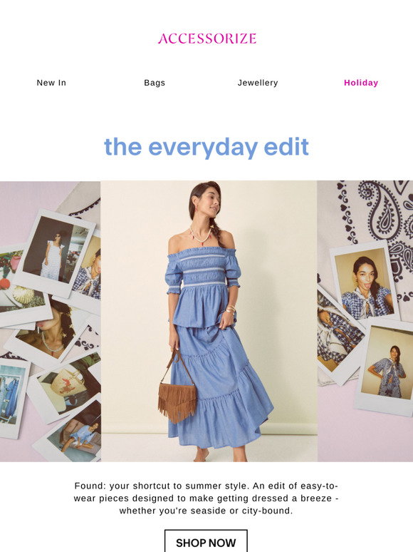 Accessorize: Introducing: The Everyday Edit | Milled